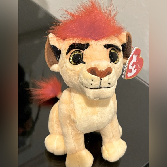 DISNEY TY | Toys | Ty Beanie Baby Kion Lion Disney The Lion Guard Plush ...